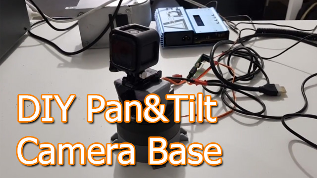 Project ฐาน Pan Tilt Camera เปลี่ยนกล้องธรรมดาๆ เป็น Pan Tilt Camera ...