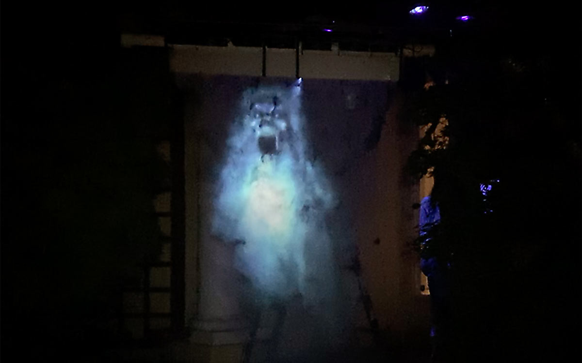 DIY Fog Screen Projection - โปรเจคหลอนๆ ต้อนรับ Halloween 2020 - DIY of ...