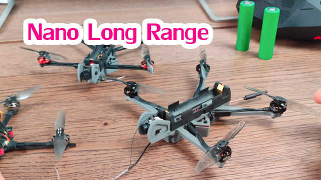 Drone Nano Long Range #2 - บินโชว์ - DIY of Things